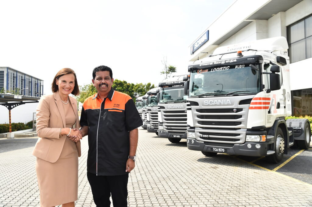 Aone Logistics’ Inaugural Purchase of 15 Scania Vehicles | Truck & Bus News