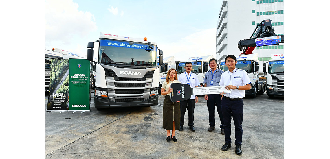 Sin Hock Soon Group Partners with Scania for Development
