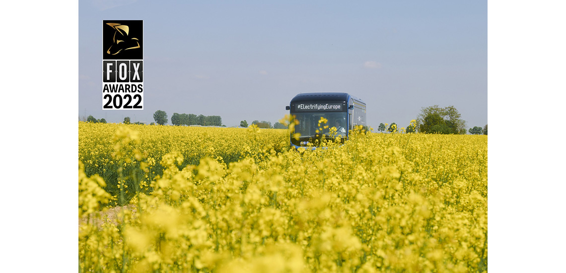 MAN Wins FOX AWARDS in Gold for Electrifying Europe Tour