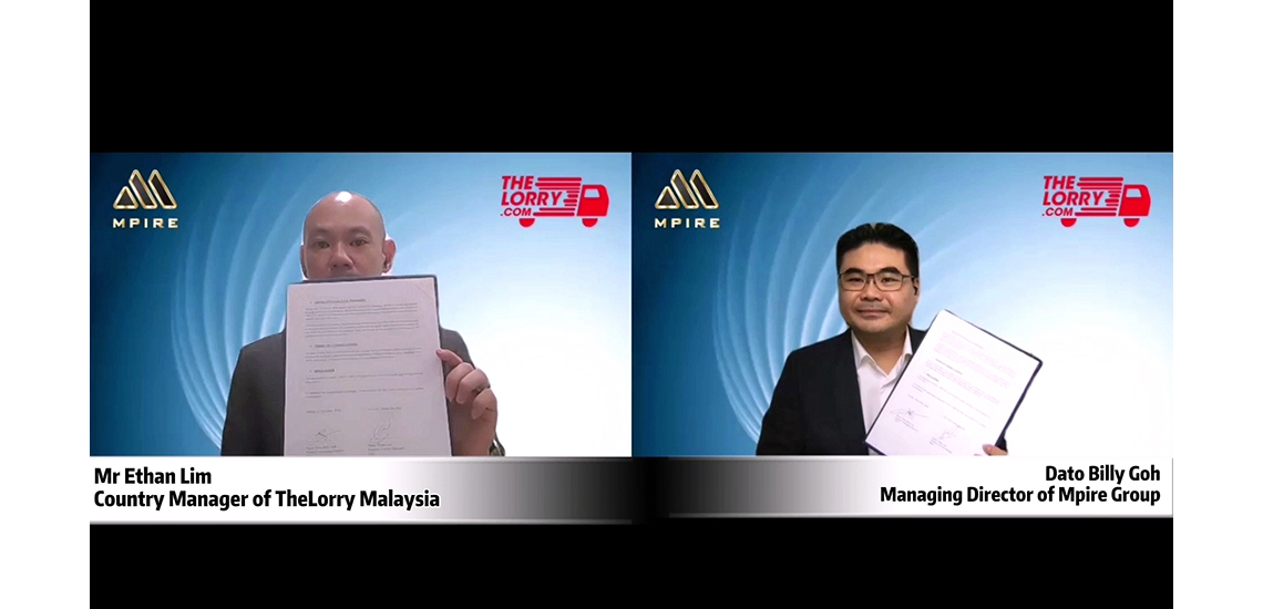 Virtual Signing Ceremony Between Mpire and The Lorry | Truck & Bus News