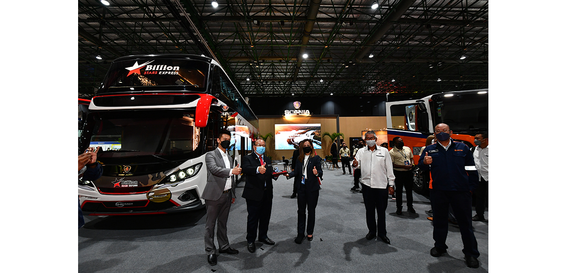 Scania Unveils Sustainable Partnerships of ADAS and First Euro V