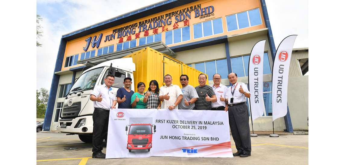 UD Trucks and TCIE Deliver First Unit of Light-Duty Kuzer