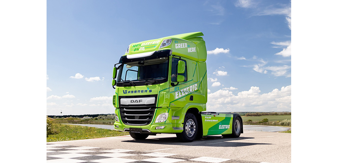 Waberer’s Goes ‘Zero Emission’ with DAF CF Electric | Truck & Bus News