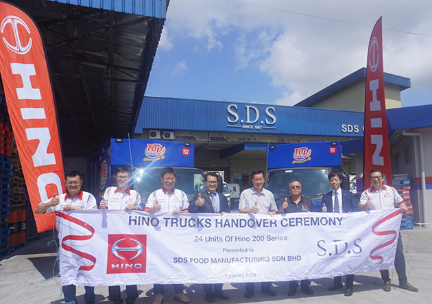 SDS Food Manufacturing Adds 24 Hino Trucks to Fleet | Truck & Bus News